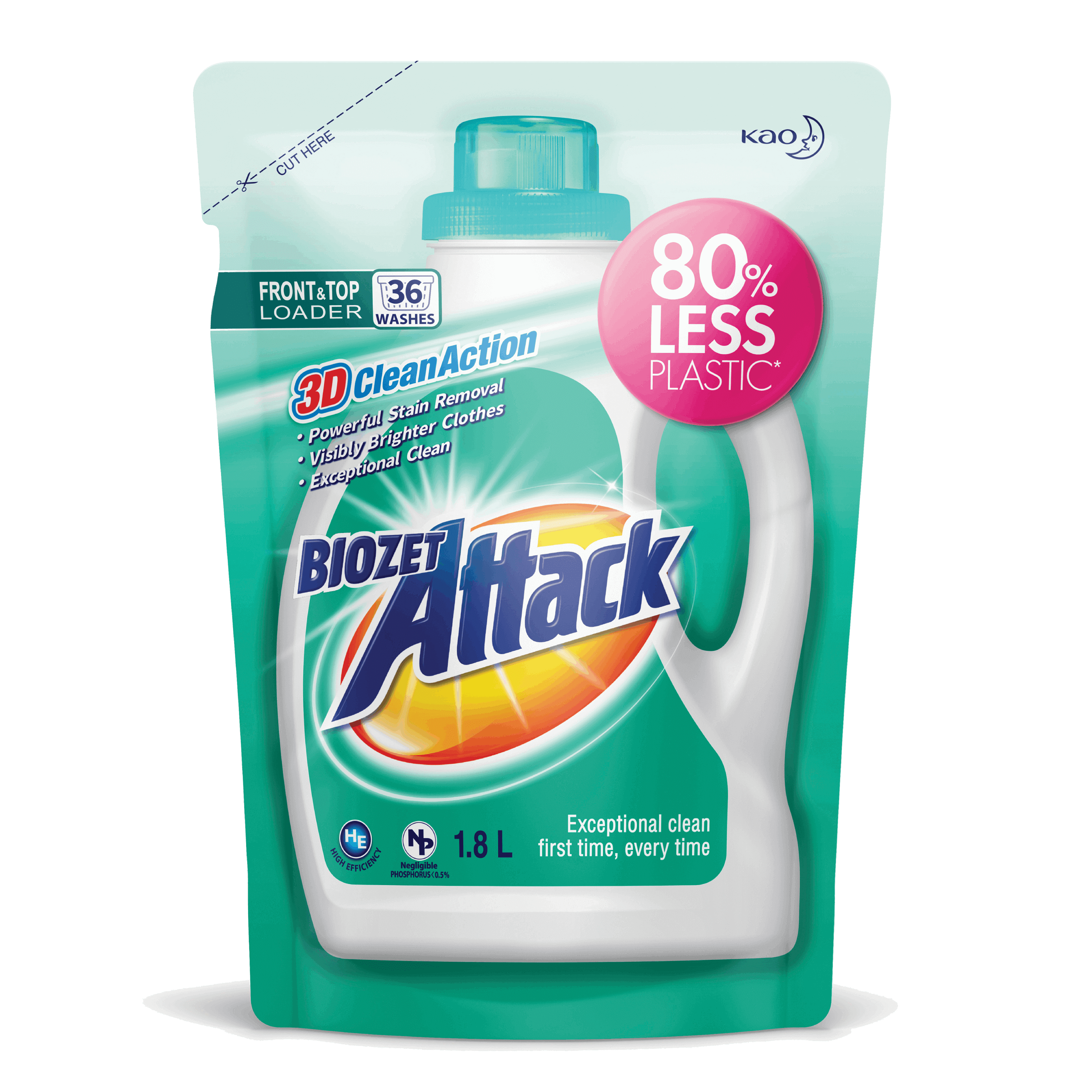 Laundry Detergent For Everyday Cleaning | Biozet Attack