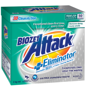 Australia’s Advanced Washing Detergent Powder | Biozet Attack