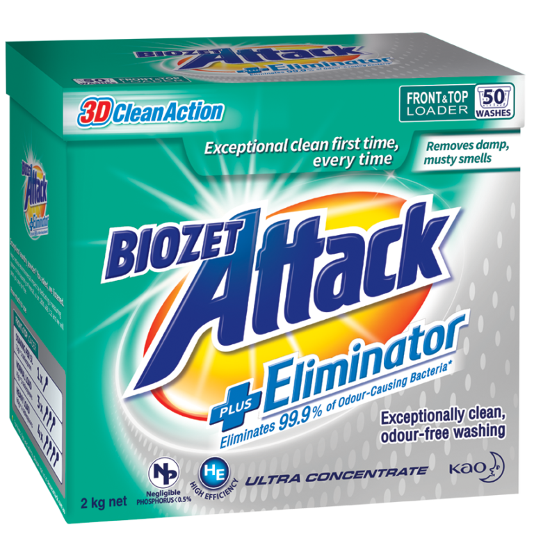 Australia’s Advanced Washing Detergent Powder | Biozet Attack