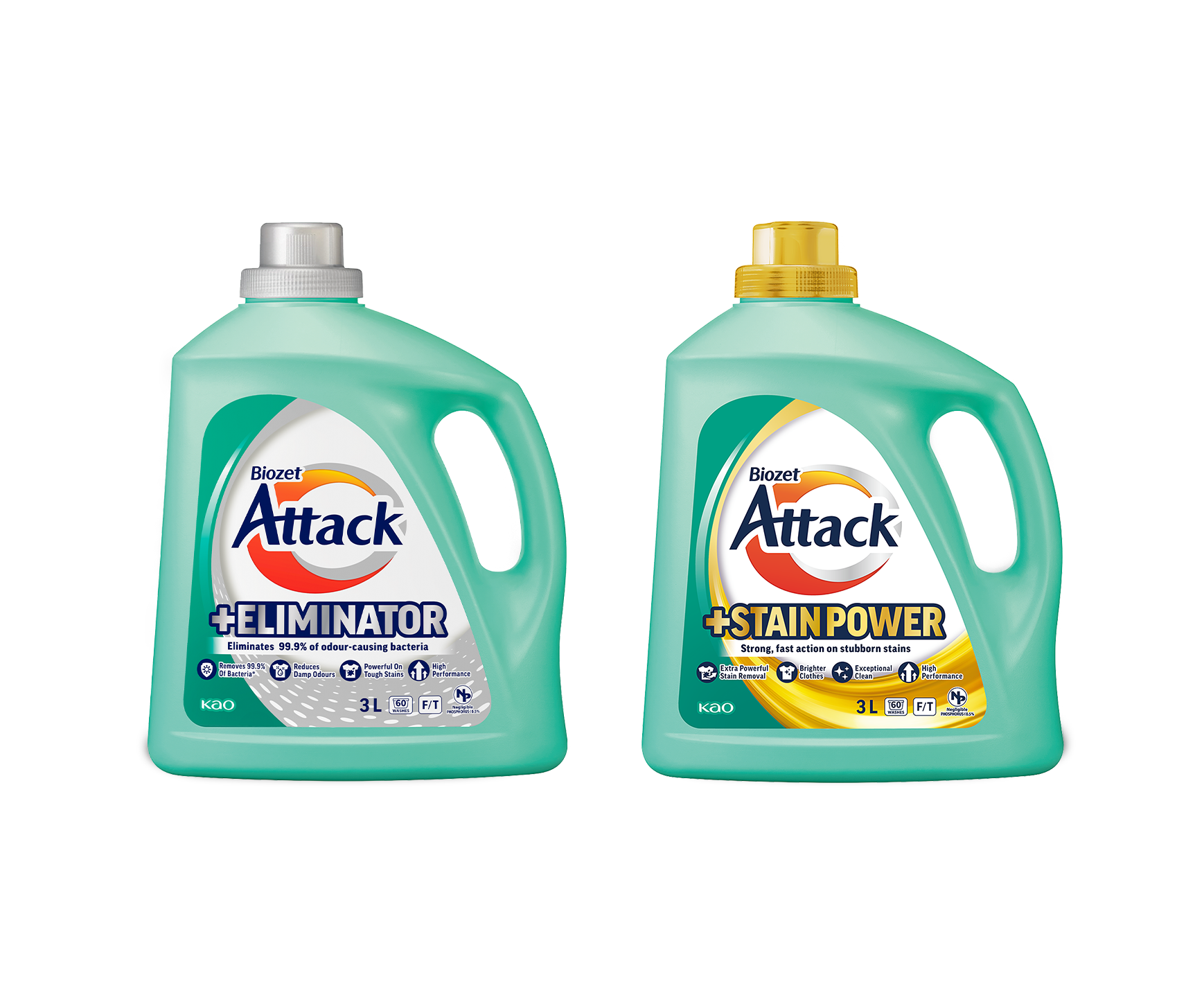 Powerful Antibacterial Laundry Detergent | Biozet Attack