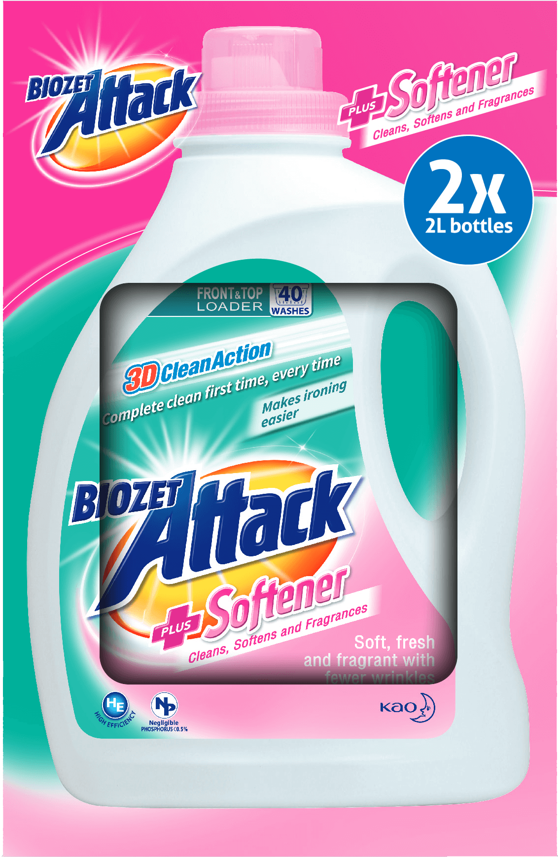 Bulk Laundry Liquid Value Packs | Biozet Attack