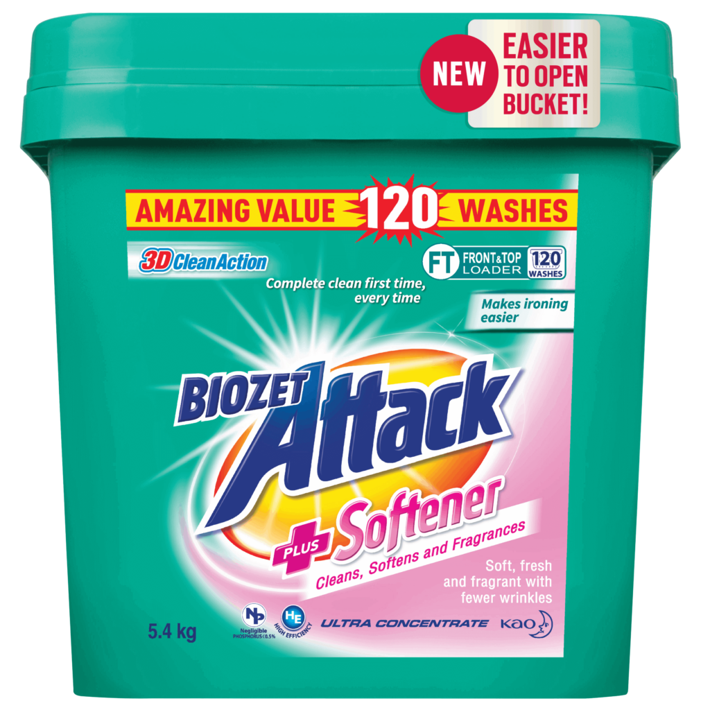 Biozet Attack PLUS Softener 5.4kg Powder - Biozet Attack